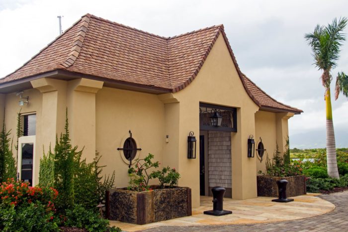 Christophe Harbour Marina Gate House | Ludowici Roof Tile